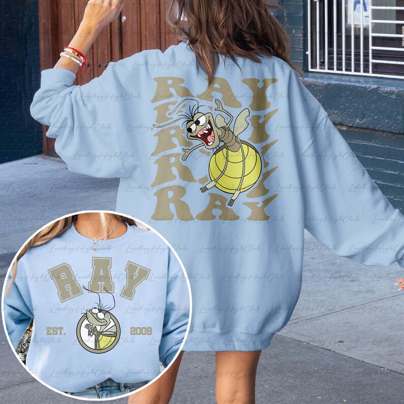 Disney Ray Firefly Tiana 2 Sided Shirt, Princess and the Frog Shirt ...