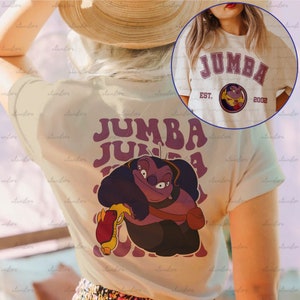 Disney Jumba Lilo and Stitch 2 Sided Sweatshirt, Lilo Stitch Characters ...