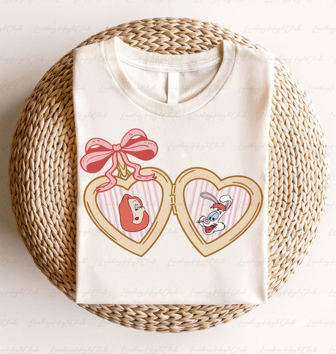 Disney Jessica & Roger Rabbits Valentine Shirt, Disney Roger Rabbit ...