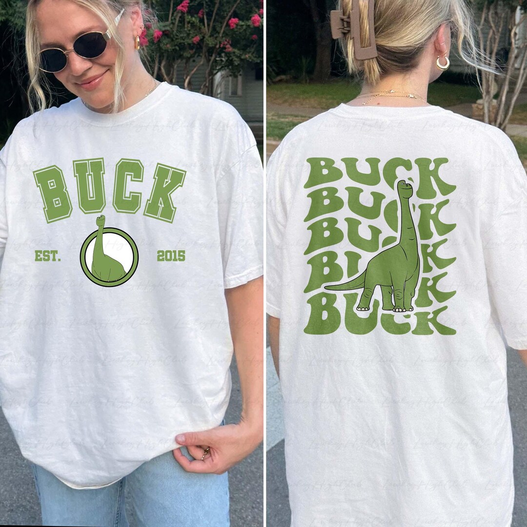 The Good Dinosaur Buck 2 Sided Shirt, Pixar Good Dinosaur Characters ...