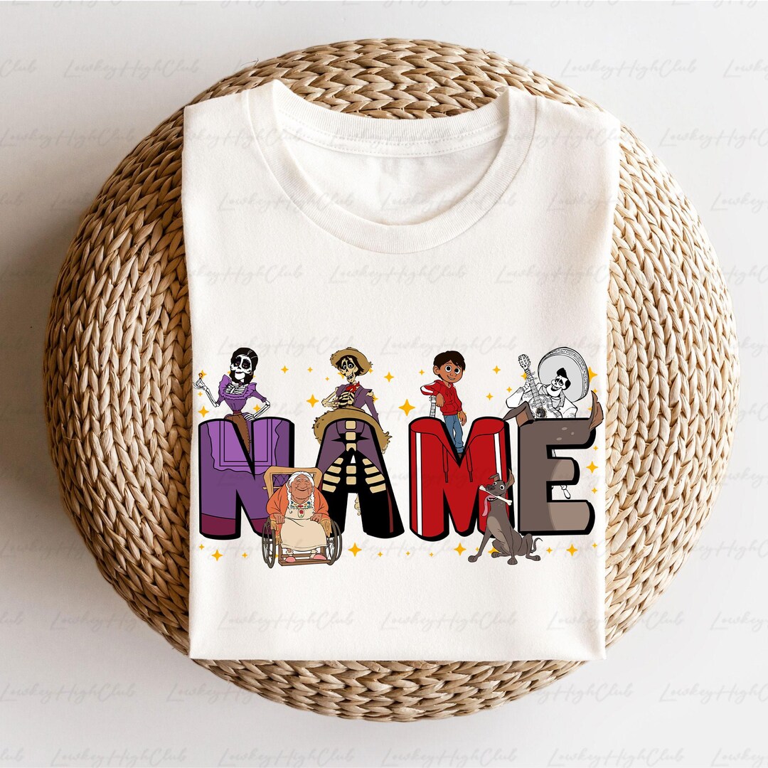 Custom Pixar Coco Rivera Family Outfit, Disney Coco Movie Characters ...