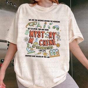 Lab Week 2025 Laboratory Team Shirt, Mystery Machine of Diagnostics ...