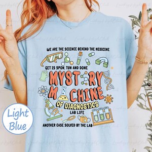 Lab Week 2025 Laboratory Team Shirt, Mystery Machine of Diagnostics ...