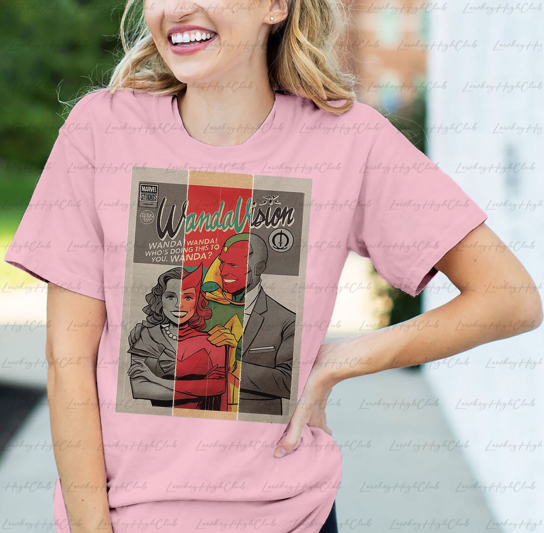 Vintage Wandavision 70s 90s Shirt, Wanda Maximoff Shirt, Wanda Vision ...
