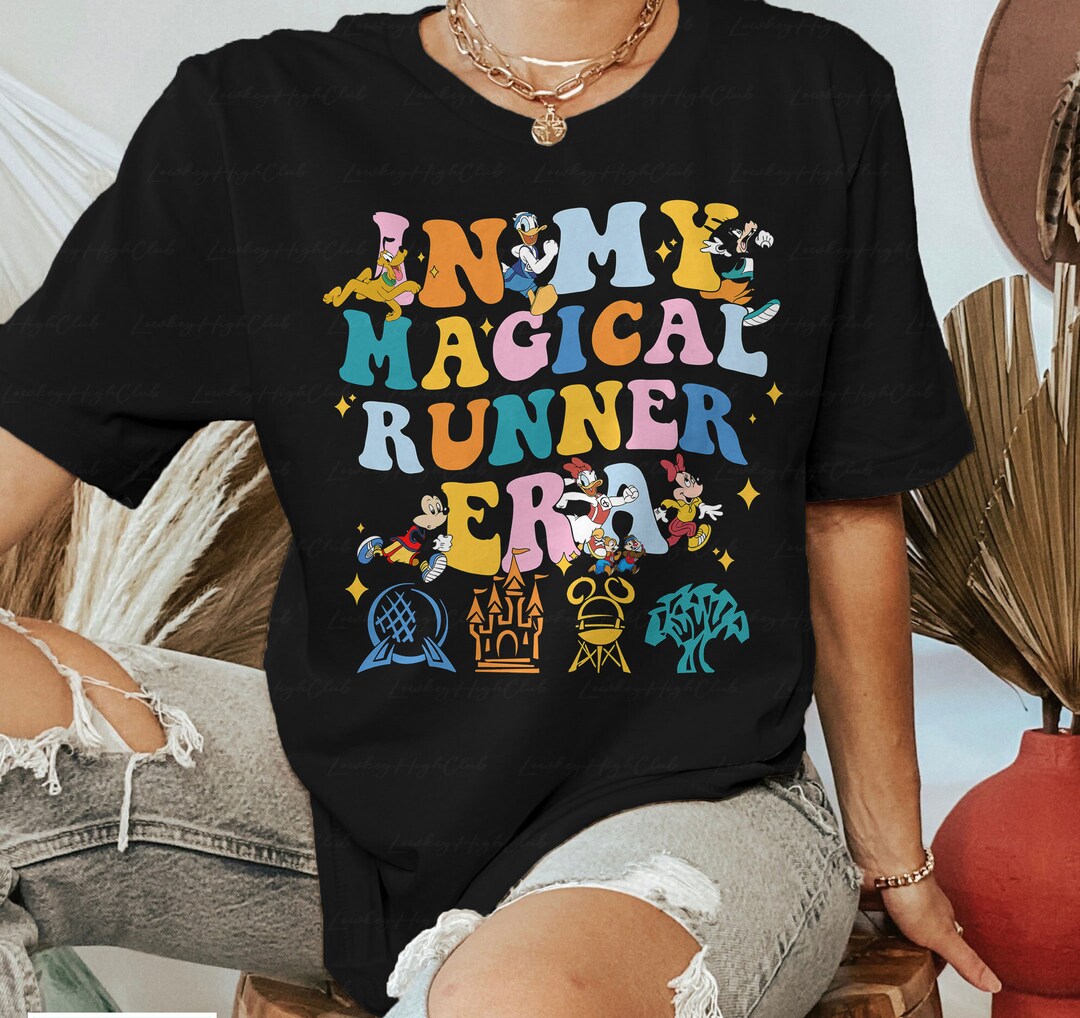 Mickey and Friends in My Magical Runner Shirt, Disney Marathon Weekend ...