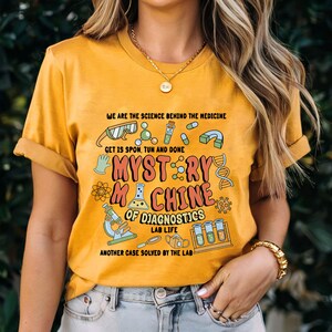 Lab Week 2025 Laboratory Team Shirt, Mystery Machine of Diagnostics ...
