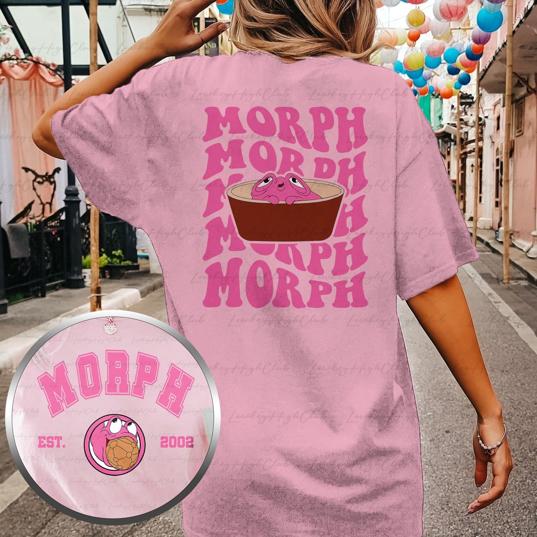 Morph Treasure Planet 2 Sided Shirt, Morph Pink Blob Shirt, Treasure ...