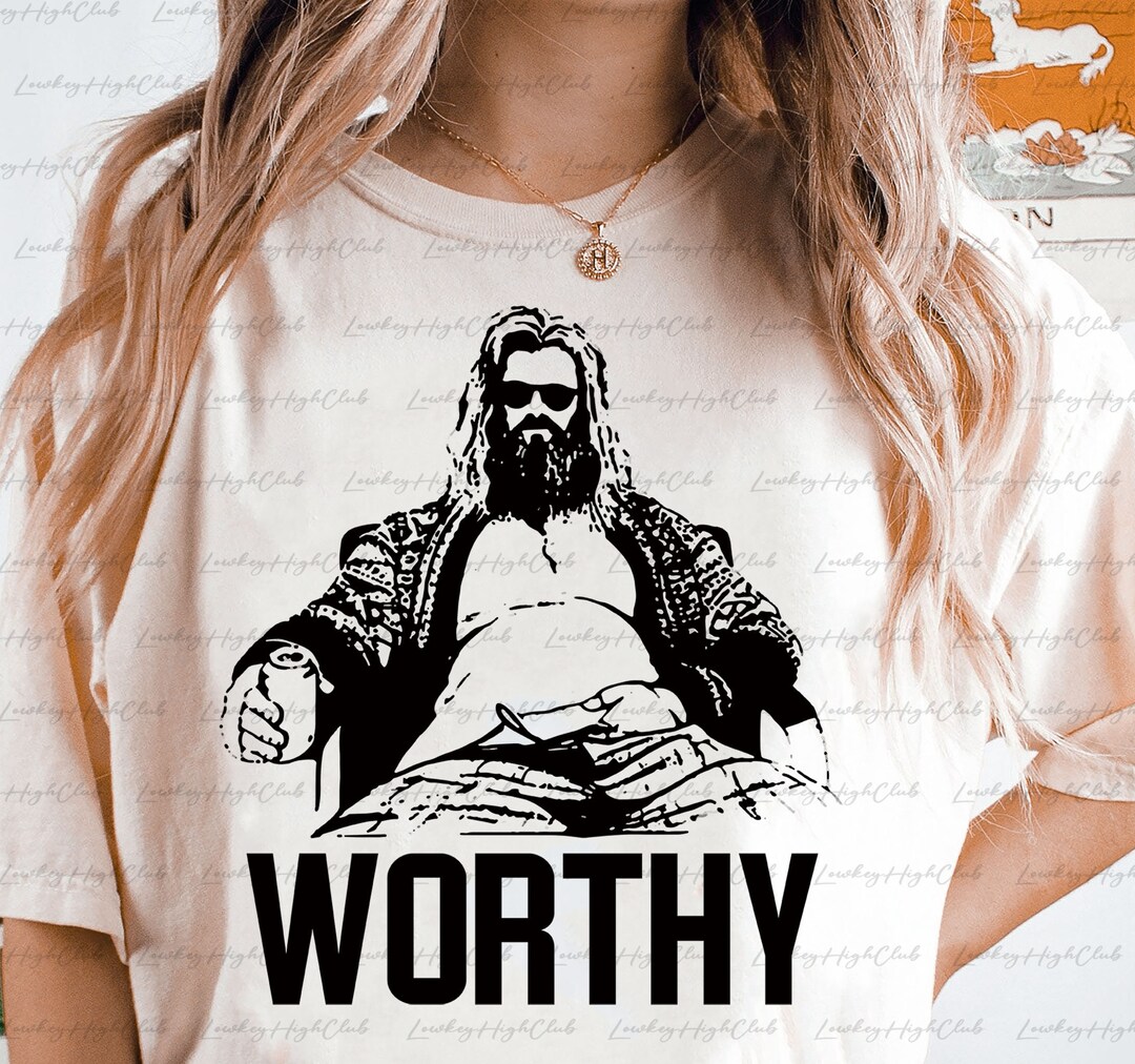 Funny Fat Thor Worthy Shirt, the Strongest Avengers Shirt, Space Viking ...