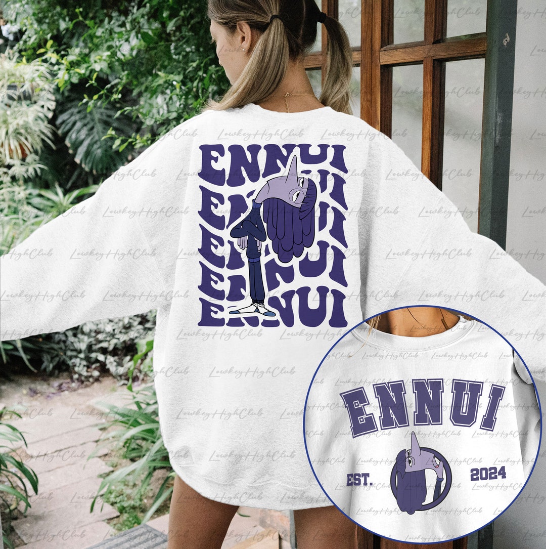 Ennui Inside Out 2 Sided Sweatshirt, Disney Ennui Shirt, Inside Out 2 ...