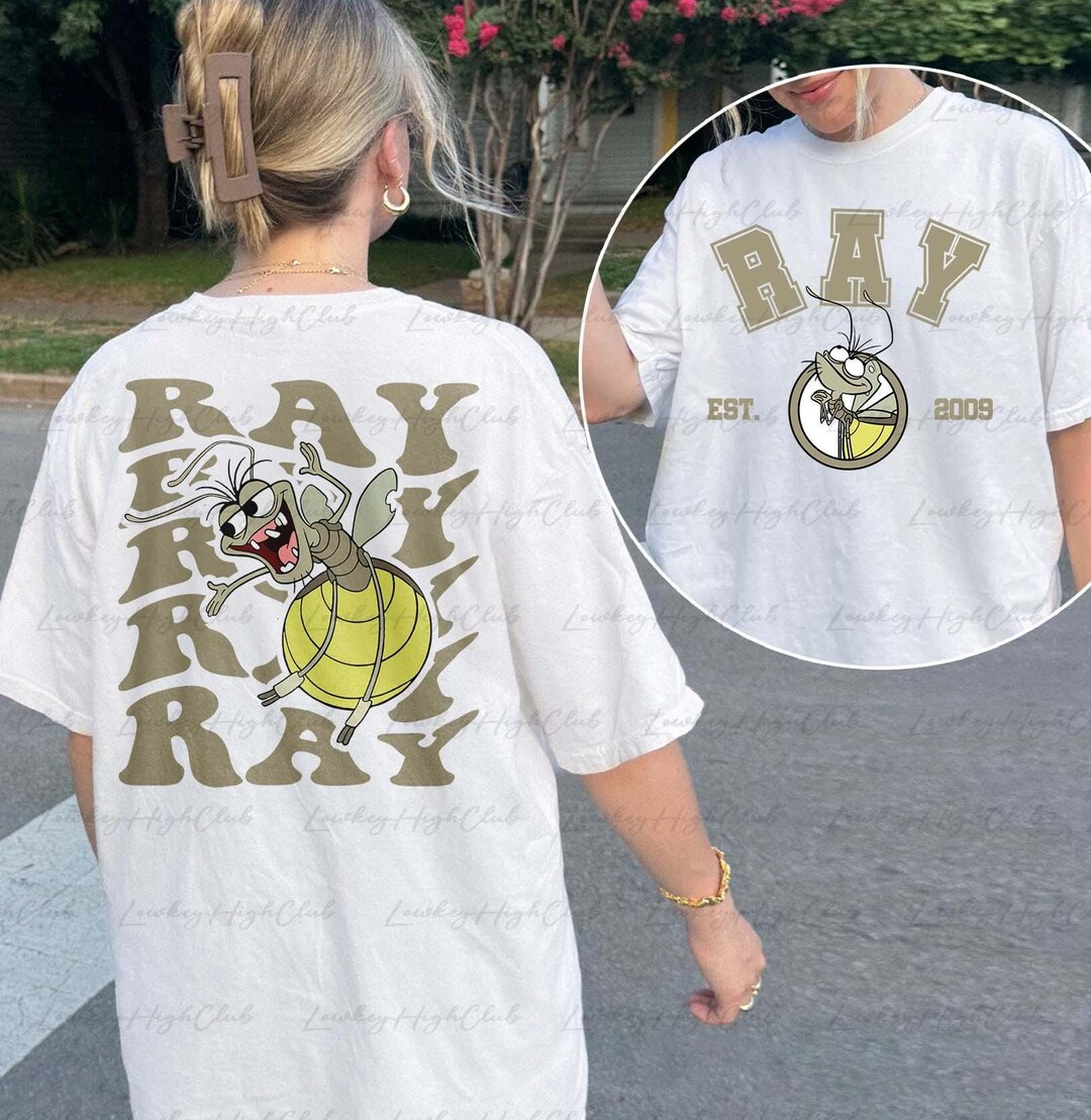 Disney Ray Firefly Tiana 2 Sided Shirt, Princess and the Frog Shirt ...