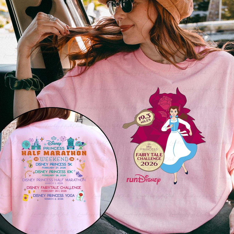 Belle Running - Etsy
