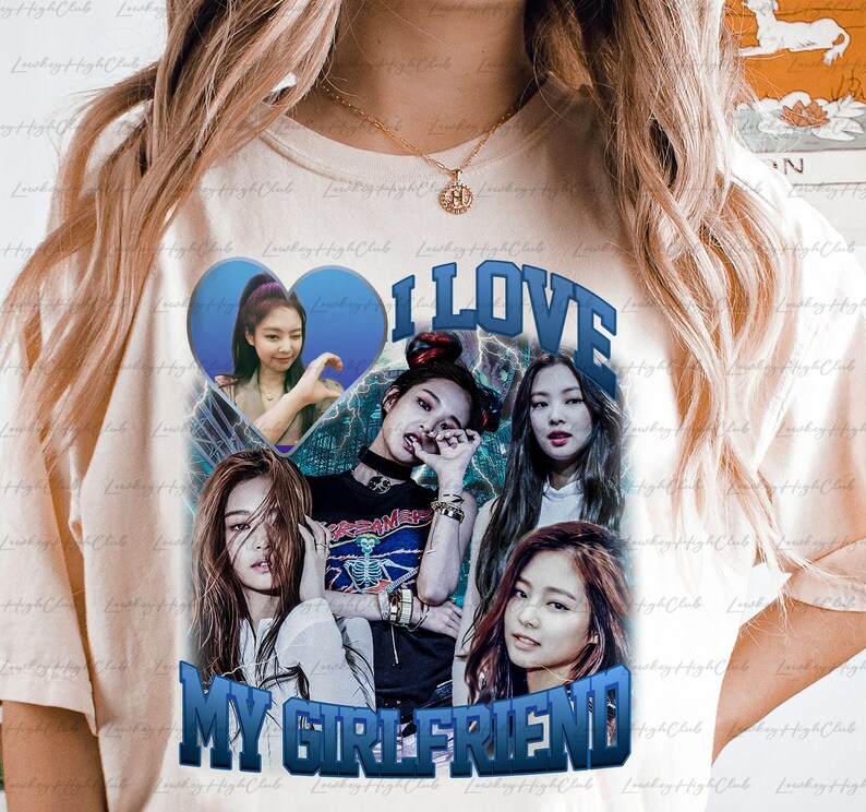 Custom I Love My Girlfriend Graphic Shirt to My Girlfriend - Etsy