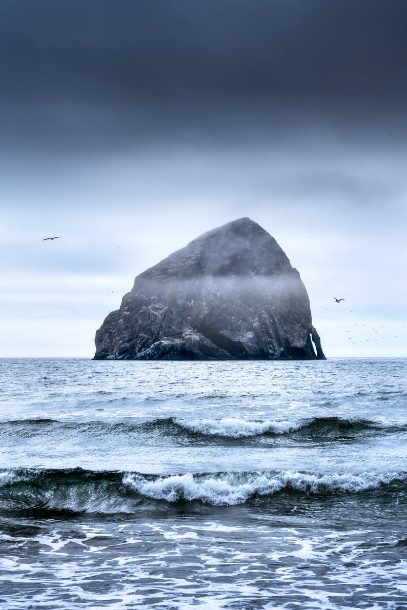 Layers of Mist, Cape Kiwanda, Oregon, Coast, Ocean, PNW, Storm ...