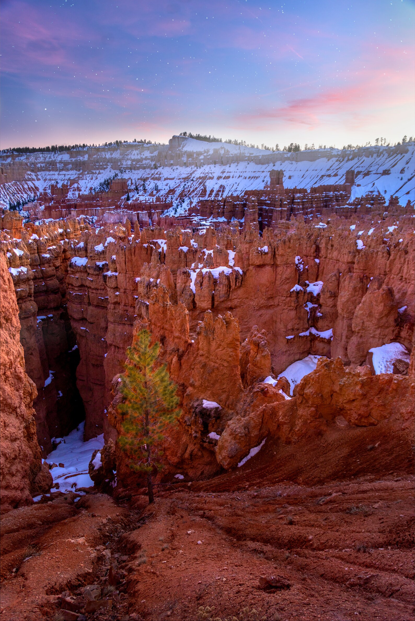 Hoodoo Twilight, Bryce Canyon, Bryce, Desert, Hoodoos, Hoodoo, Sunrise ...