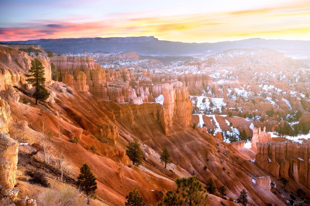 Winter Light, Bryce Canyon, Bryce, Desert, Hoodoos, Hoodoo, Sunrise ...
