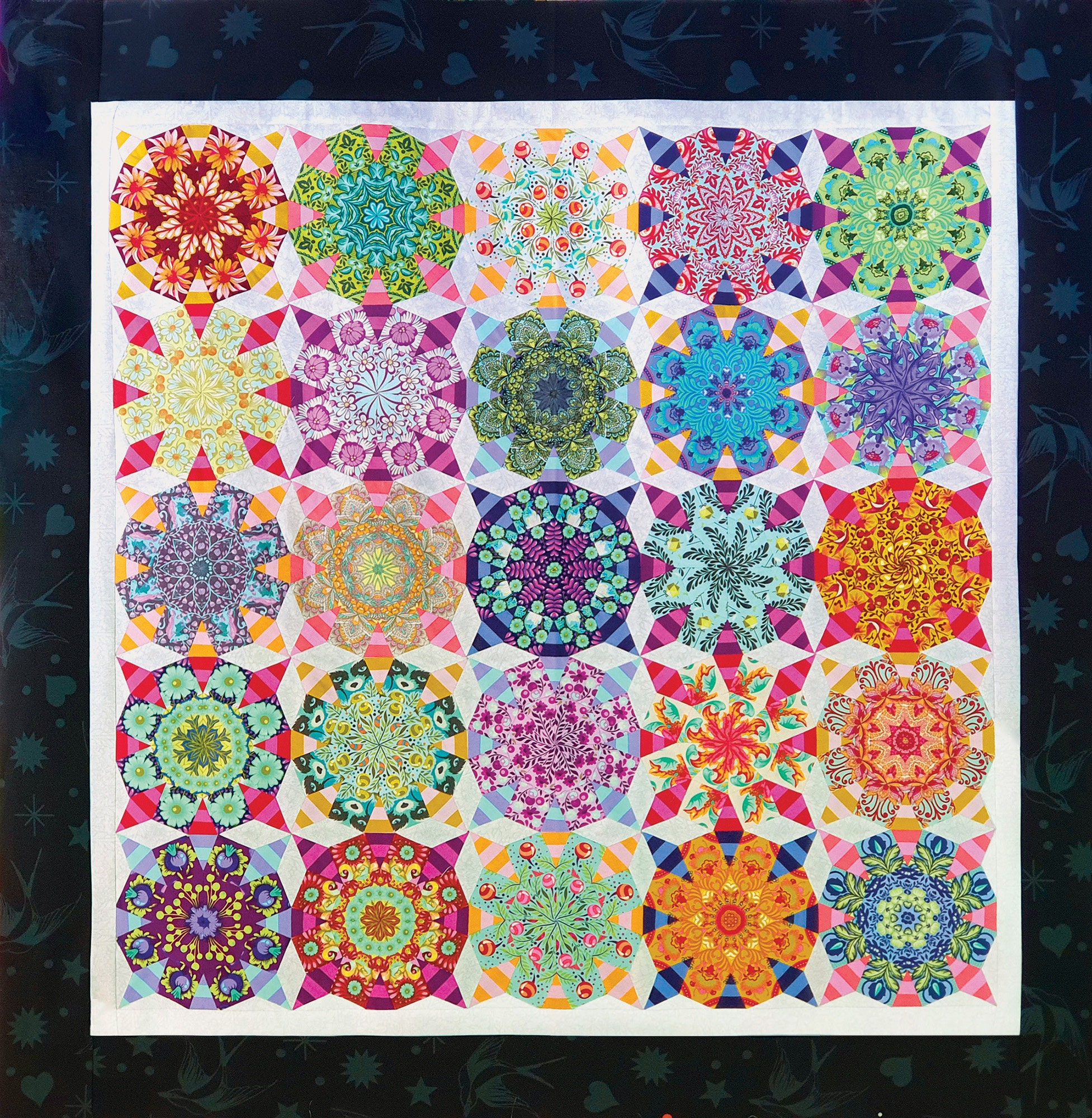 The Grand Paddle Wheel Quilt by Lilabelle Lane Creations -english Paper ...