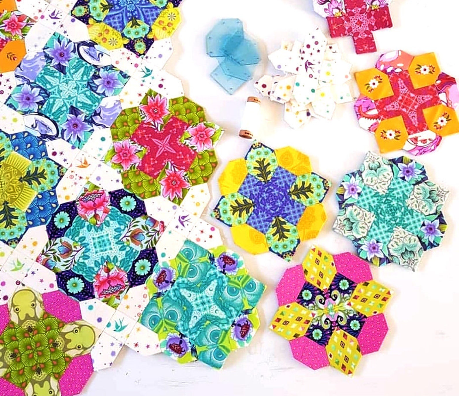 Prudence Quilt by Lilabelle Lane Creations -english Paper Piecing PDF ...