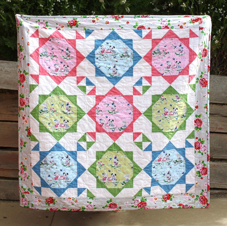 Snuggle Time Baby Quilt by Lilabelle Lane Creations - Etsy Australia