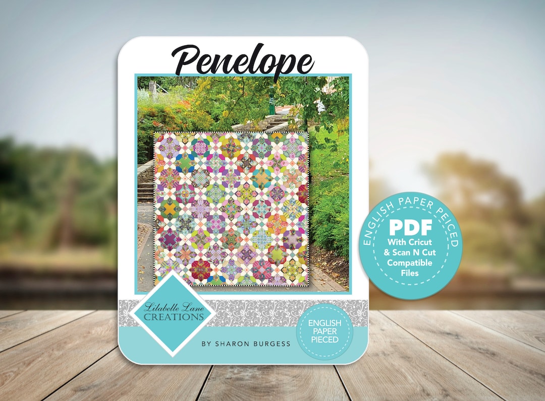 Penelope Quilt by Lilabelle Lane Creations -english Paper Piecing PDF ...