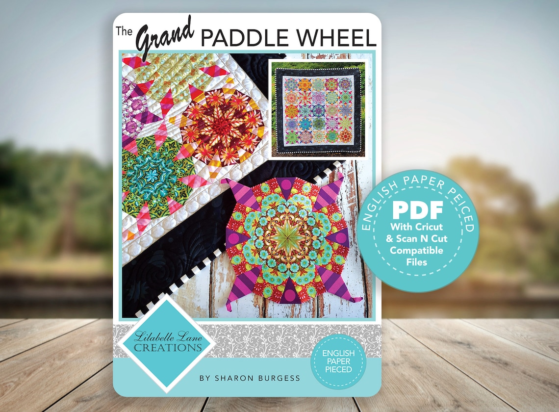 The Grand Paddle Wheel Quilt by Lilabelle Lane Creations -english Paper ...