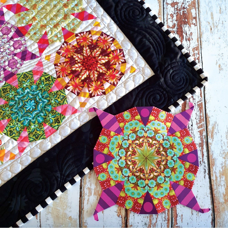 The Grand Paddle Wheel Quilt by Lilabelle Lane Creations -english Paper ...