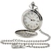 NASA Silver Pocket Watch and Chain Space Astronaut Agency Apollo Flight ...