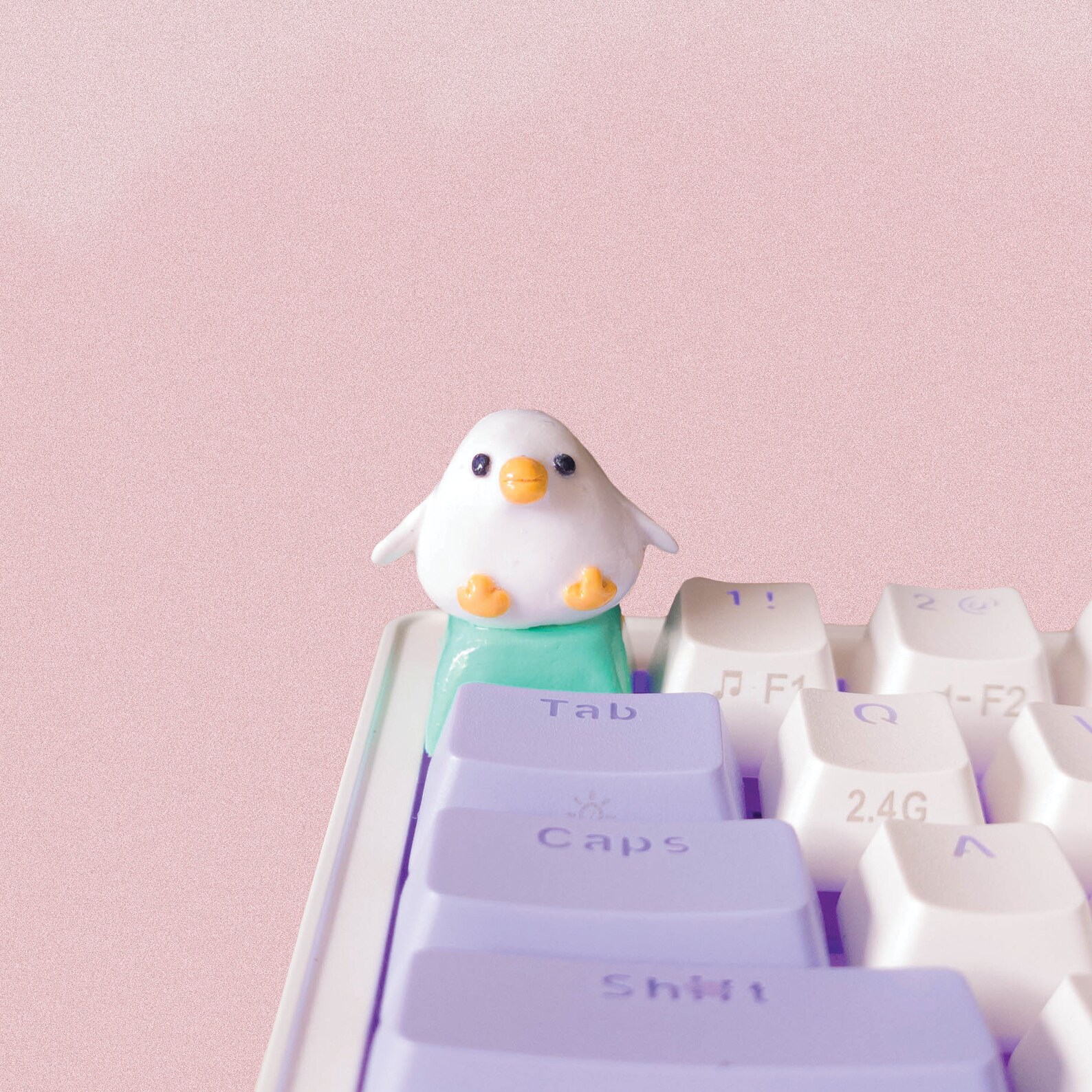 Flappy Goose Keycap | Artisan Keycap for Mechanical Keyboard | Handmade ...