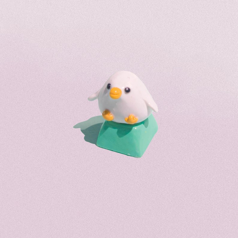 Flappy Goose Keycap | Artisan Keycap for Mechanical Keyboard | Handmade ...