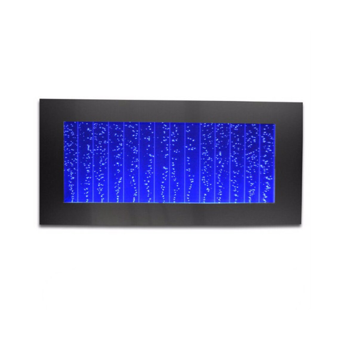 Black/Dark Frame Horizontal Wall Mount LED Bubble Wall Indoor | Etsy