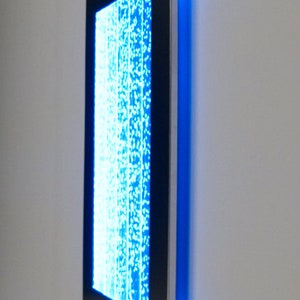 Bubble Wall 300WMB, Bubble Fountain With Black Frame, LED Bubble Panel ...