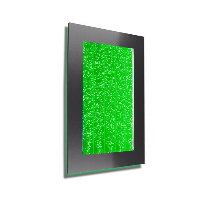 Bubble Wall 300WMB Bubble Fountain With Black Frame LED - Etsy Canada