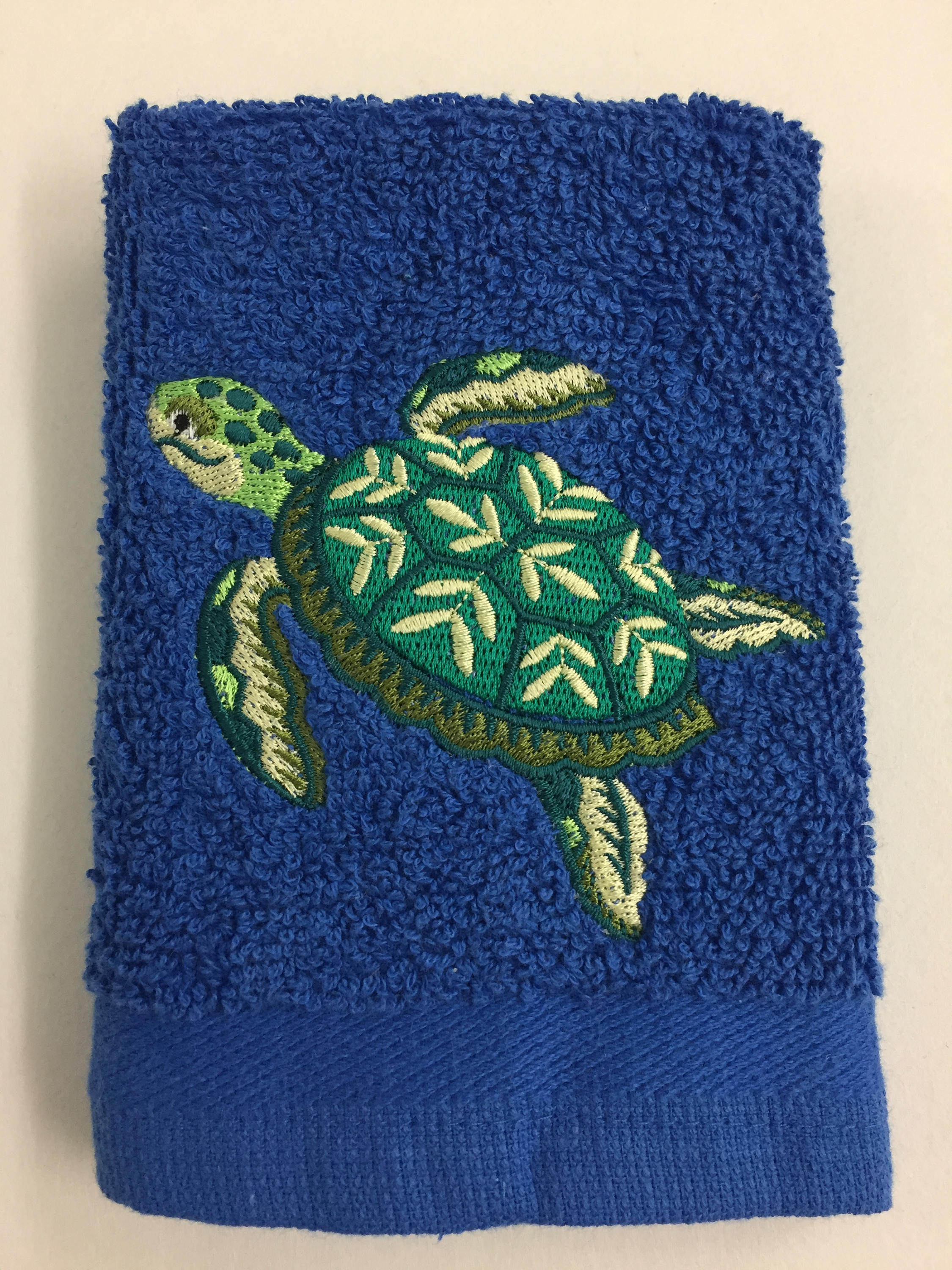Turtle Face Cloth Childs Wash Cloth Kids Flannel Machine | Etsy UK