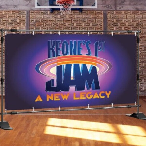 Space Jam Backdrop - Etsy