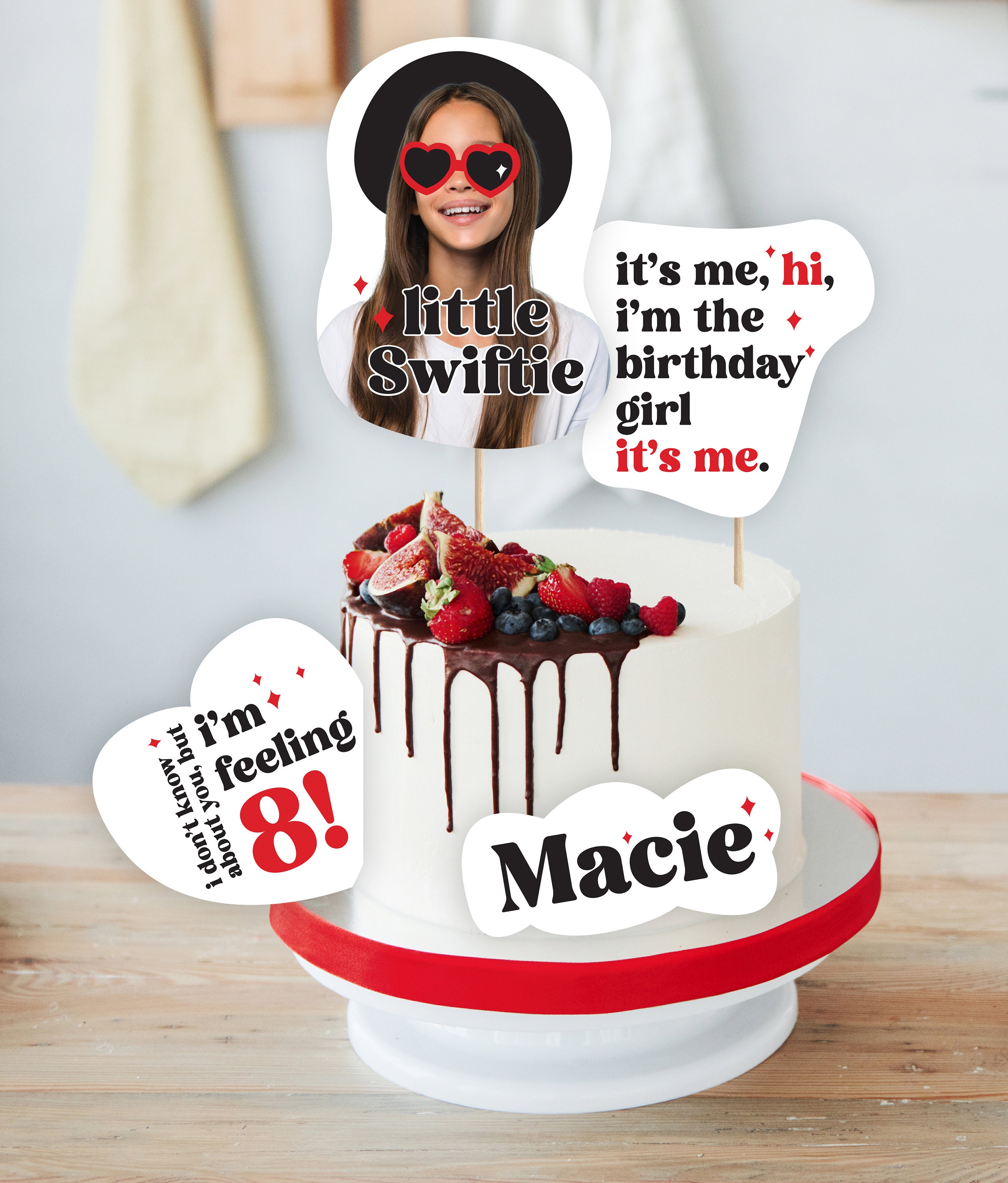 PRINTABLE- Taylor Swift Birthday Little Swiftie Photo Party ...