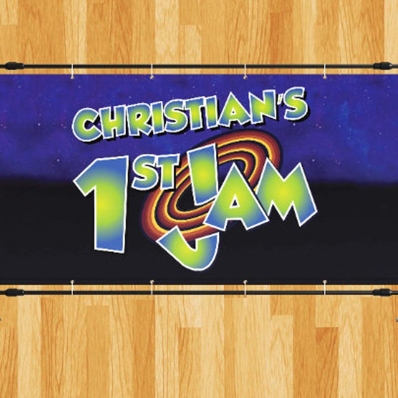 Space Jam Backdrop - Etsy