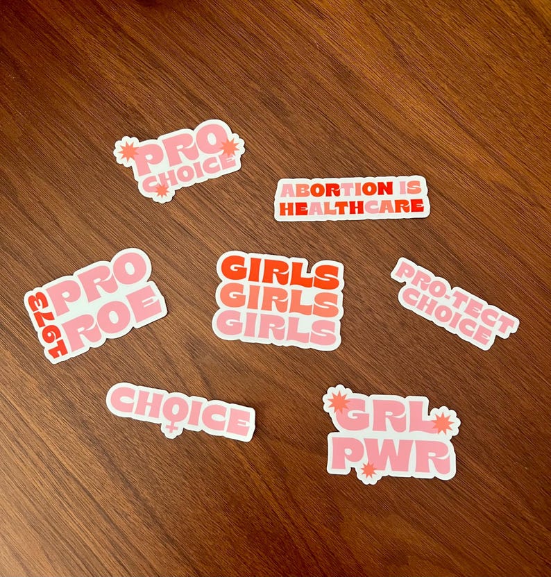 Girl Power Matte Sticker | Women’s Rights Sticker | Feminist Sticker ...