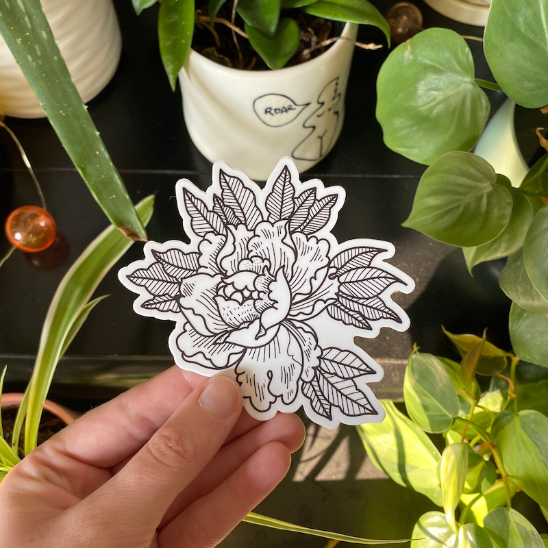 Hand Drawn Stickers - Etsy