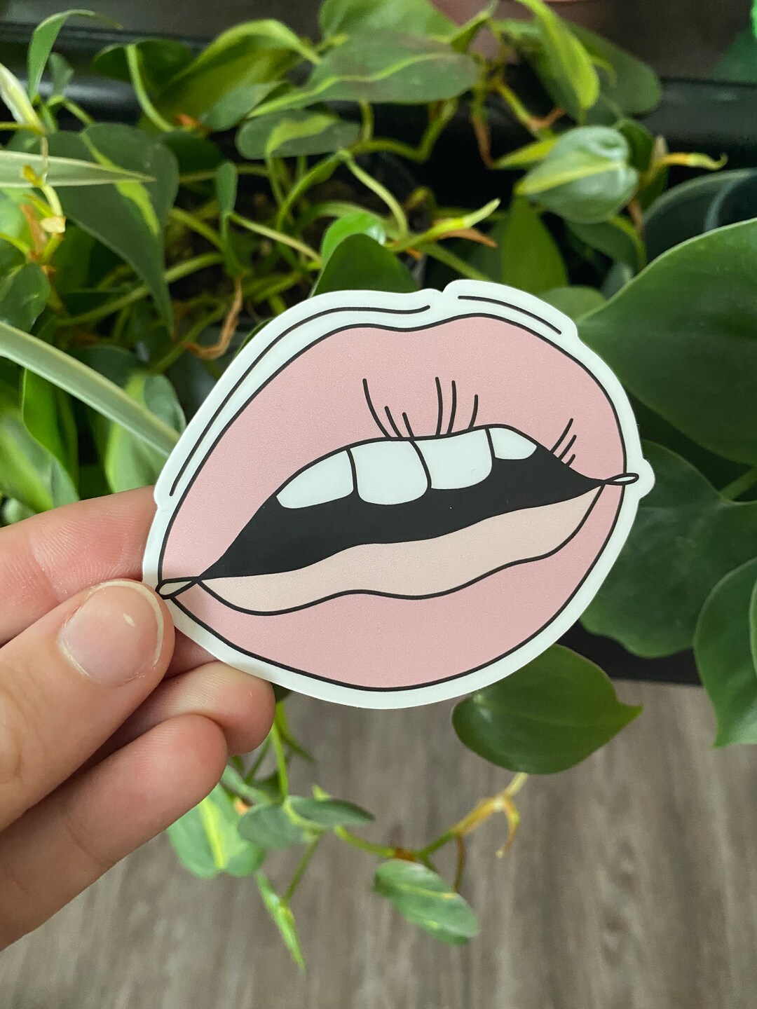 Open Mouth Sticker - Vinyl Sticker, Durable Sticker, Water Bottle ...