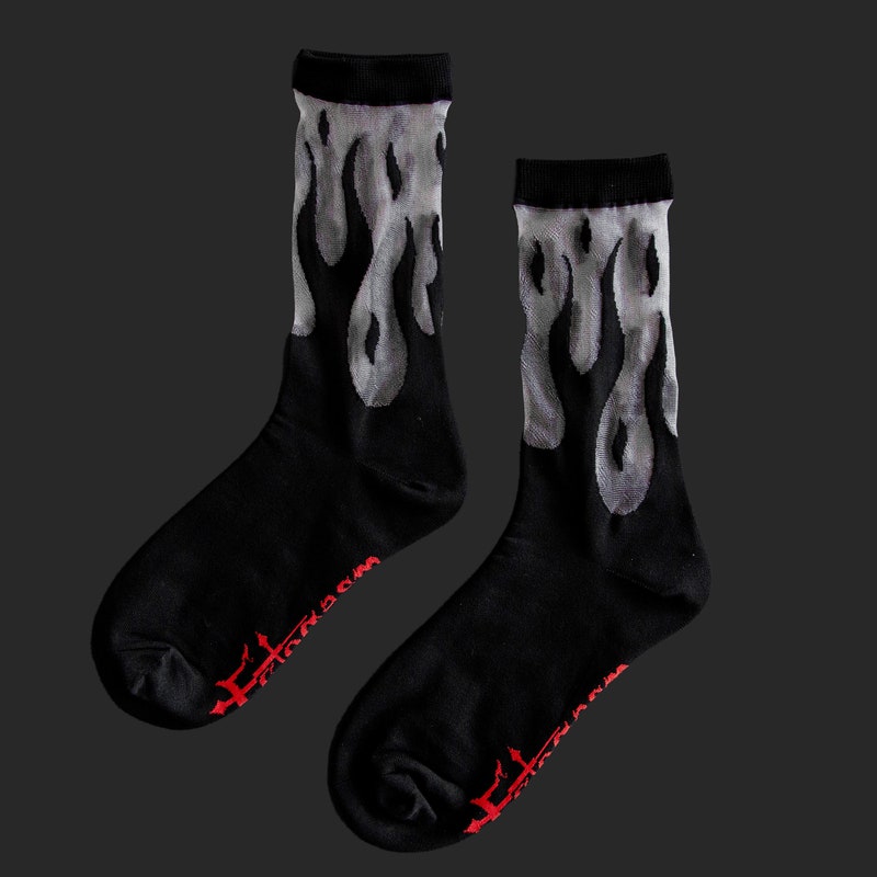 Flame Socks - Etsy Finland