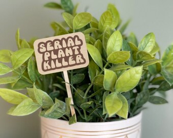 Plant Killer Sign - Etsy