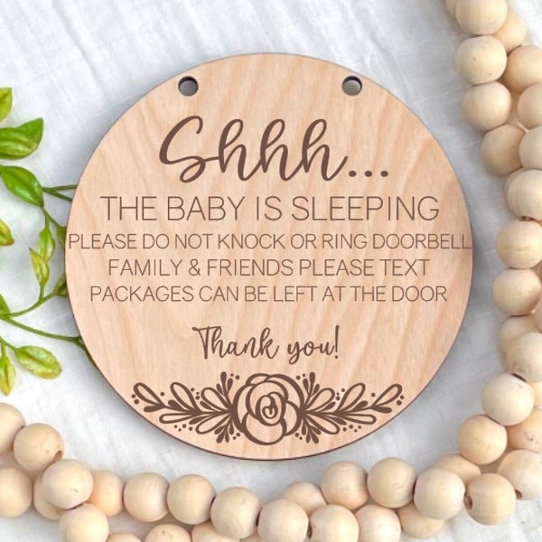 Shhh Babies Sleeping - Etsy