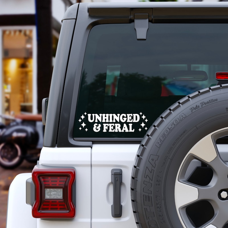 Feral Mom Decal - Etsy