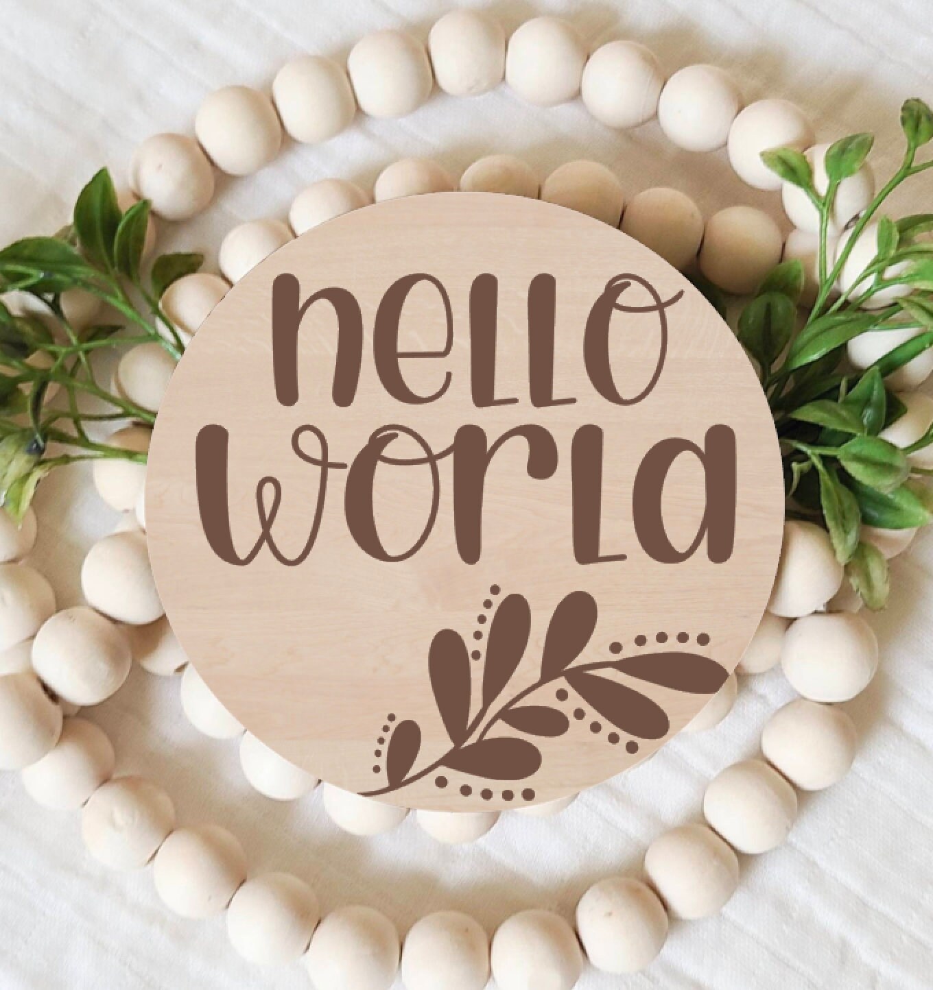 Birth Announcement Sign Hello World New Baby Newborn Photo - Etsy Ireland
