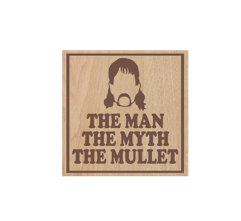 The Man the Myth the Mullet Magnet, Funny Mullet Refrigerator Magnet ...