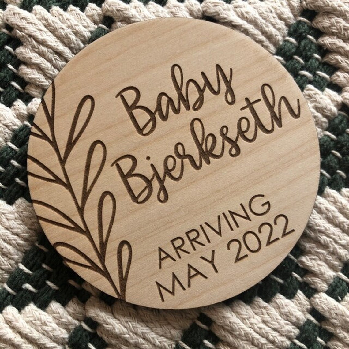 Pregnancy Announcement Sign New Baby Coming Soon Maternity - Etsy