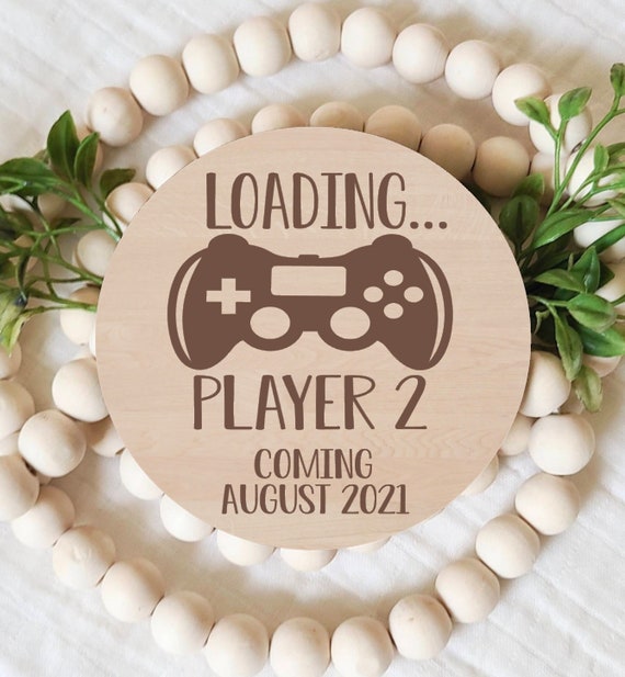 Loading Player Pregnancy Announcement Video Games Gamer Baby | Etsy Ireland
