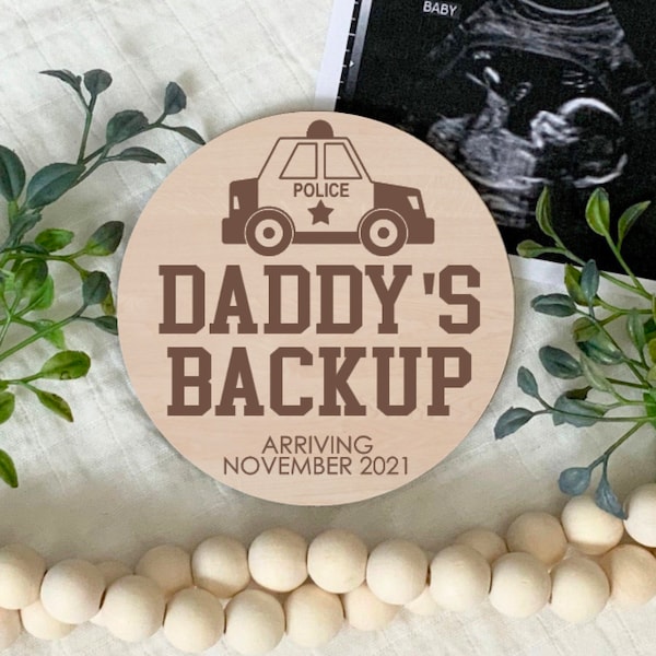 Police Baby Announcement - Etsy