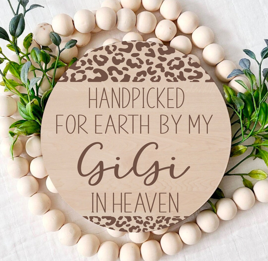 Handpicked for Earth by My Gigi in Heaven, Leopard Print Pregnancy ...