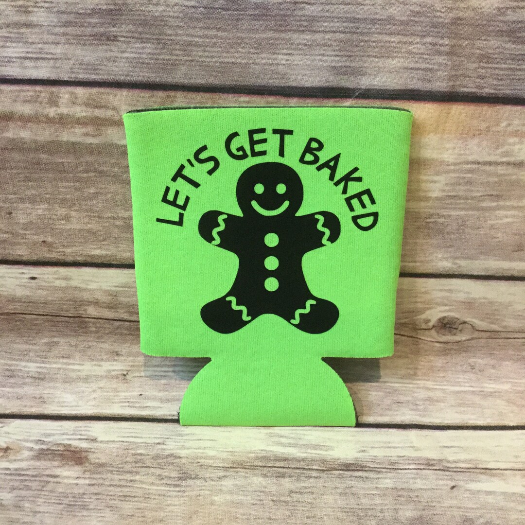 Christmas Gingerbread Man Lets Get Baked White Elephant - Etsy UK