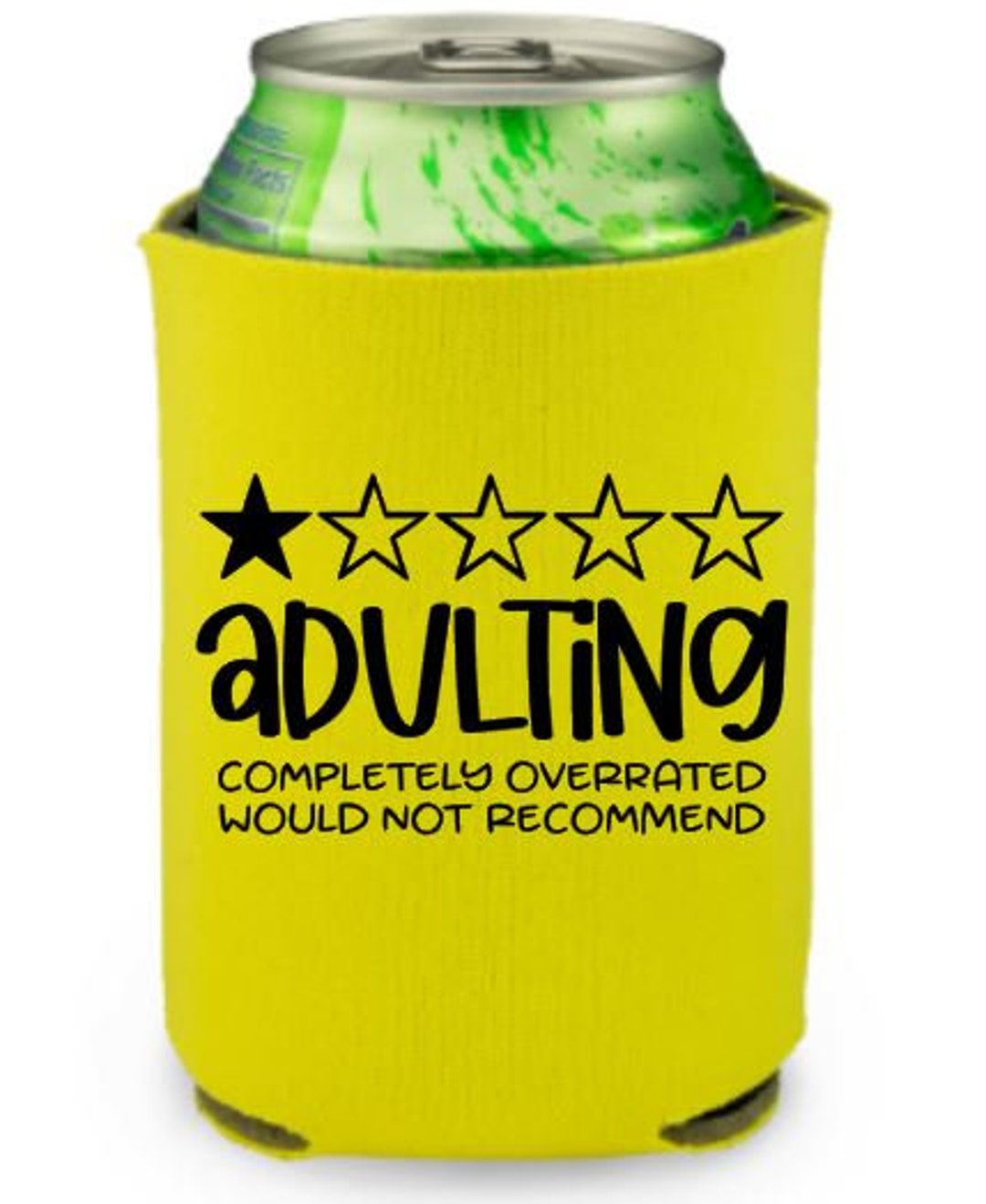 Adulting Review, One Star Review, Funny Birthday Gift Ideas, Party ...